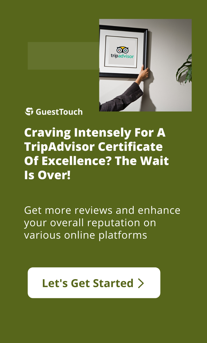 (Infographic) How to Get the TripAdvisor Certificate Of Excellence ...