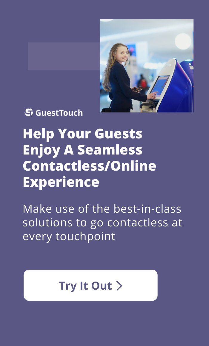 Hotel Online Check-in System Can Help Skip the Front Desk | GuestTouch